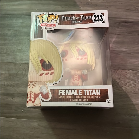 Funko | Other | Attack On Titan Female Titan Funko Pop | Poshmark
